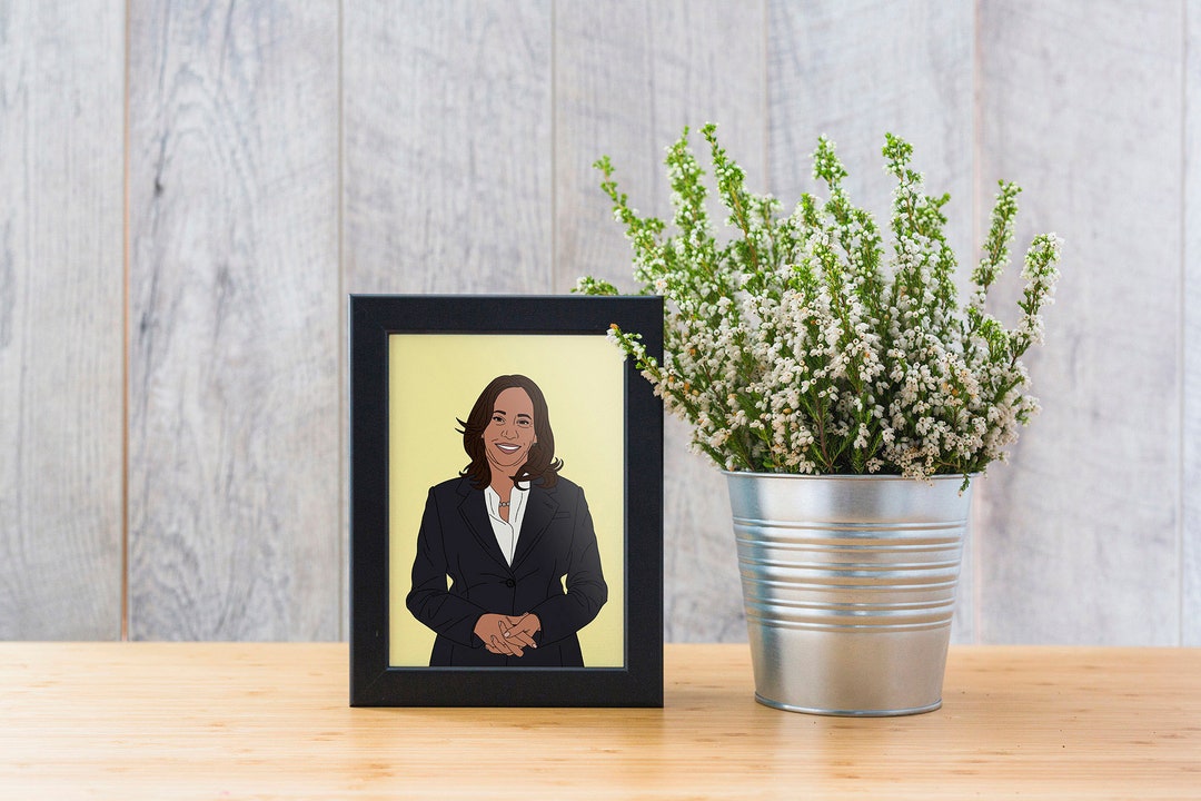 Kamala Harris Art Print - Digital Download - Etsy