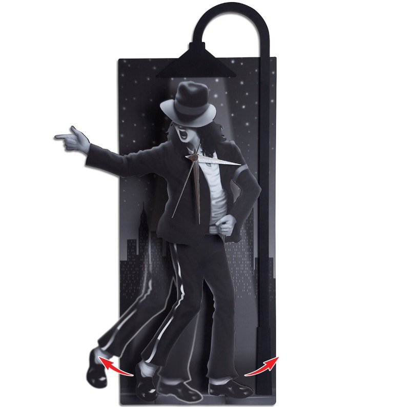 Charlie Chaplin Pendulum Wall Clock Chaplin Swinging Legs - Etsy