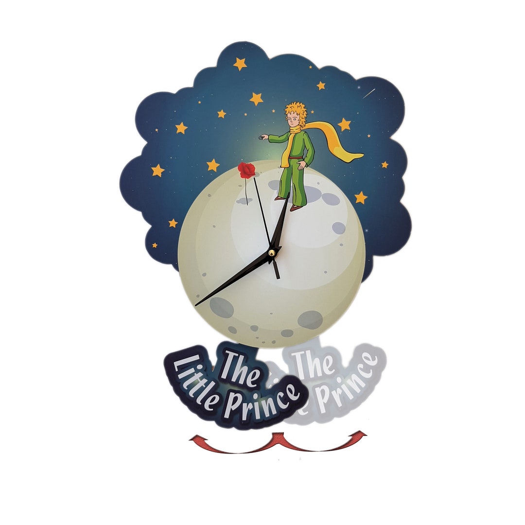The Little Prince Pendulum Wall Clock, Kids Children Wall Clocks for ...