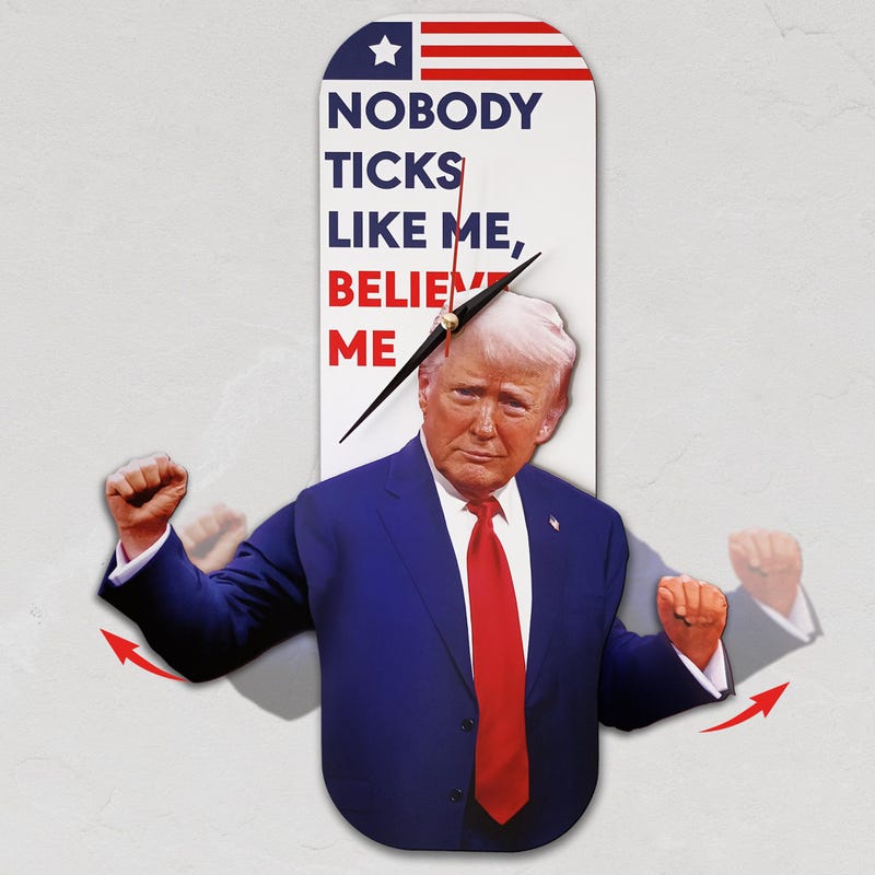 Donald Trump Clock - Etsy