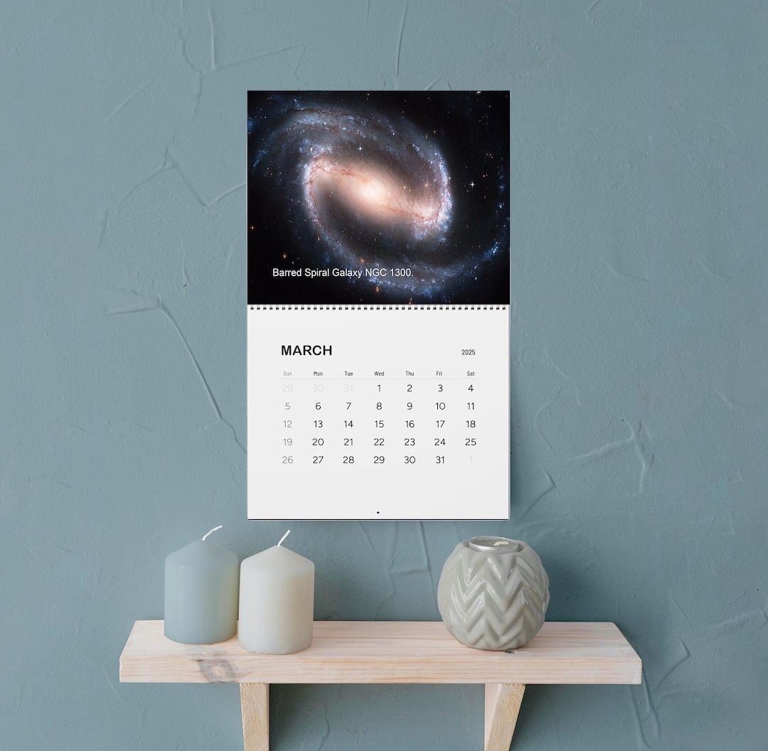2025 Beautiful Space Wall Calendar, Free Shipping standard, Best Gifts ...