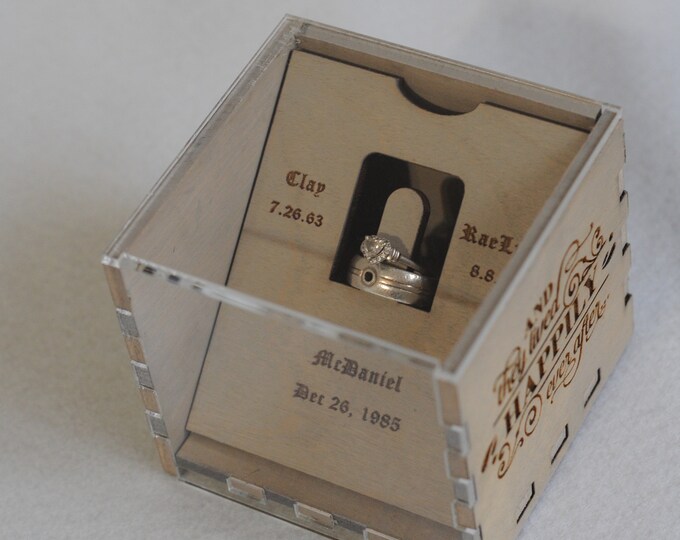 Ring Display Box - Etsy