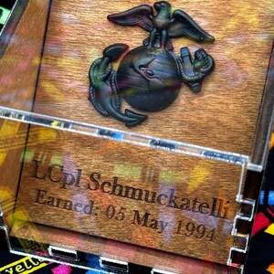 EGA Display Box (NOT PERSONALIZED) - Etsy