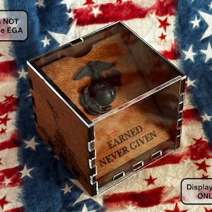 EGA Display Box (PERSONALIZED) - Etsy