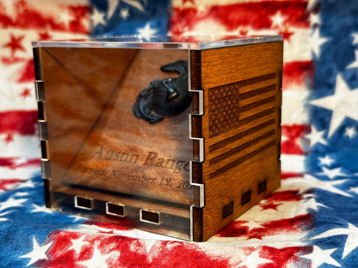 EGA Display Box (PERSONALIZED) - Etsy