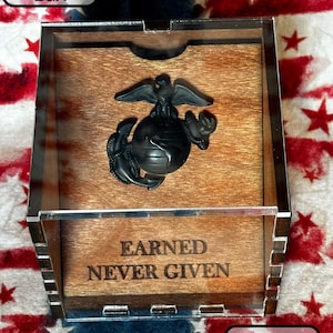 EGA Display Box (PERSONALIZED) - Etsy