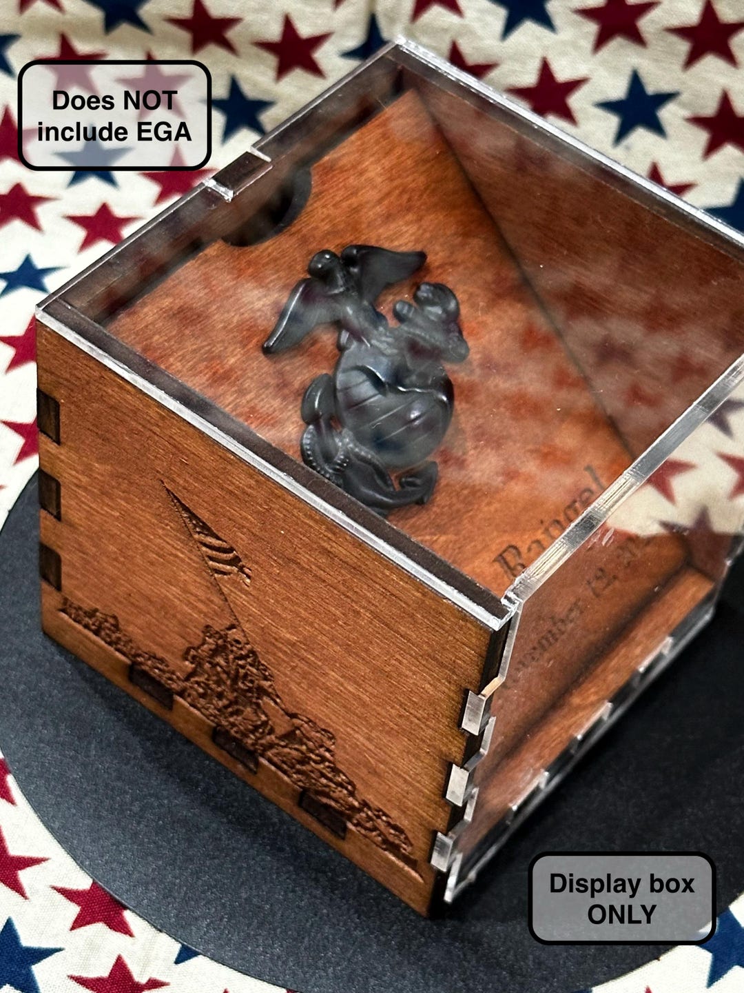 EGA Display Box (PERSONALIZED) - Etsy