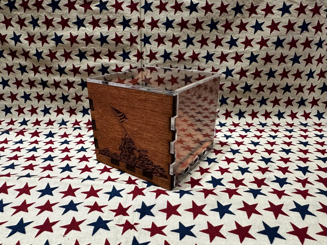 EGA Display Box (PERSONALIZED) - Etsy