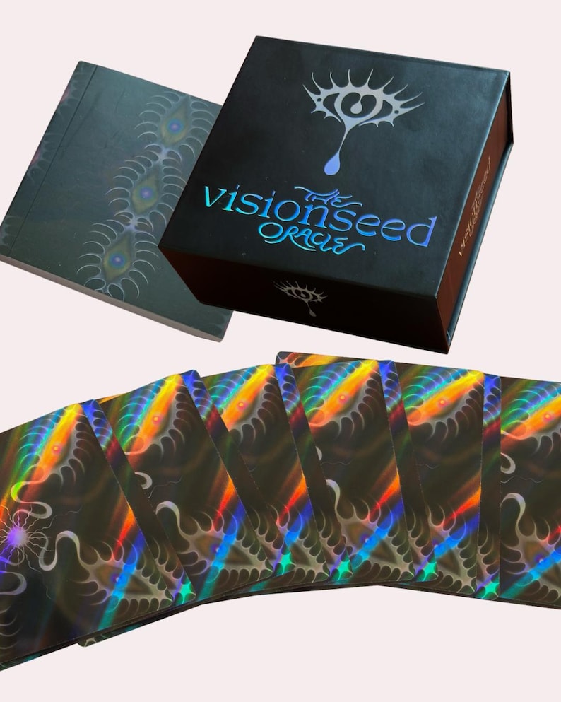 The Visionseed Oracle: Luxury, Indie-made Chakra Oracle Deck - Etsy