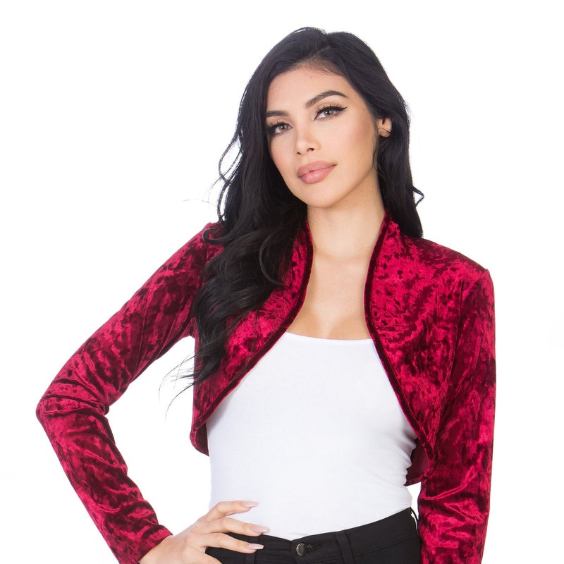 Sequin Cropped Bolero - Etsy