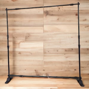 6x6 Ft /7x7 Ft /8x8 Ft Adjustable Photo Booth Panels Backdrop Stand ...