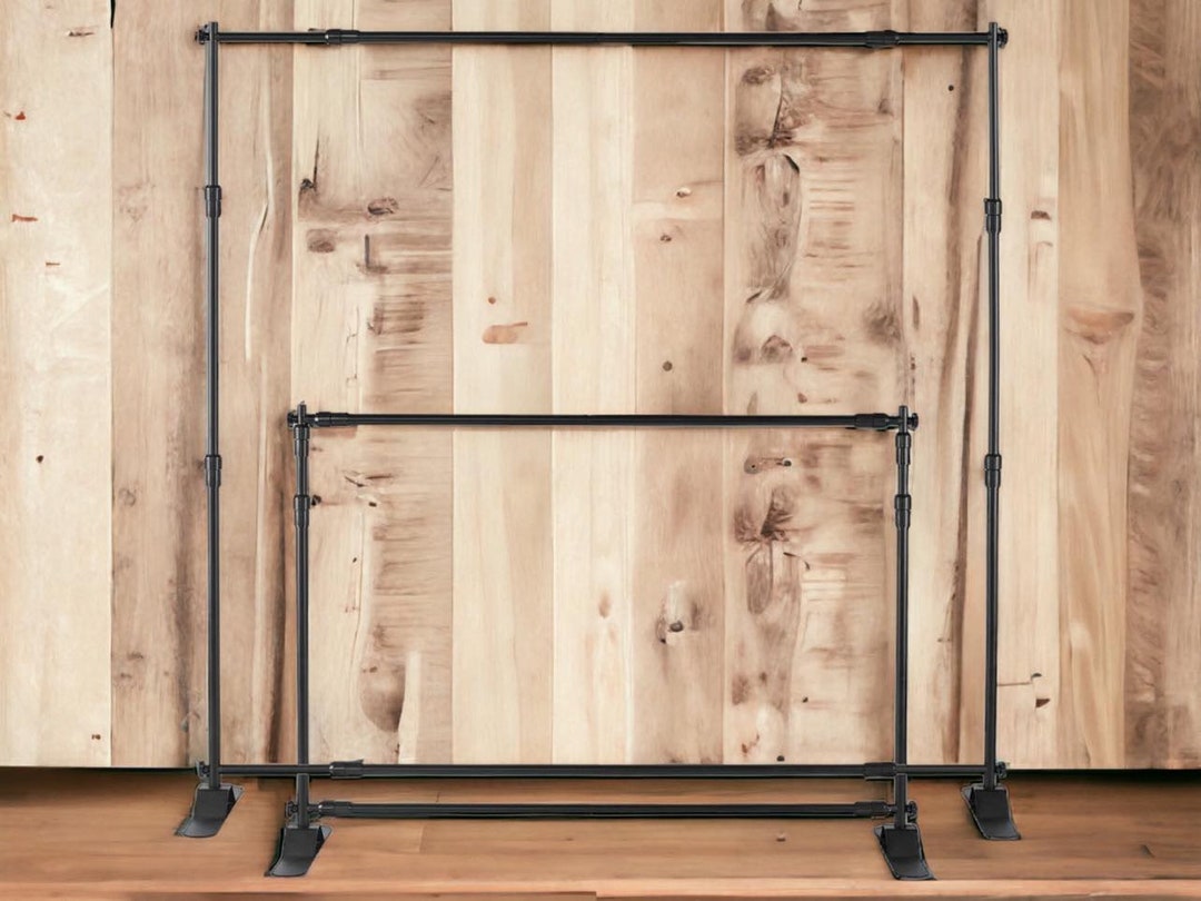 6x6 Ft /7x7 Ft /8x8 Ft Adjustable Photo Booth Panels Backdrop Stand ...