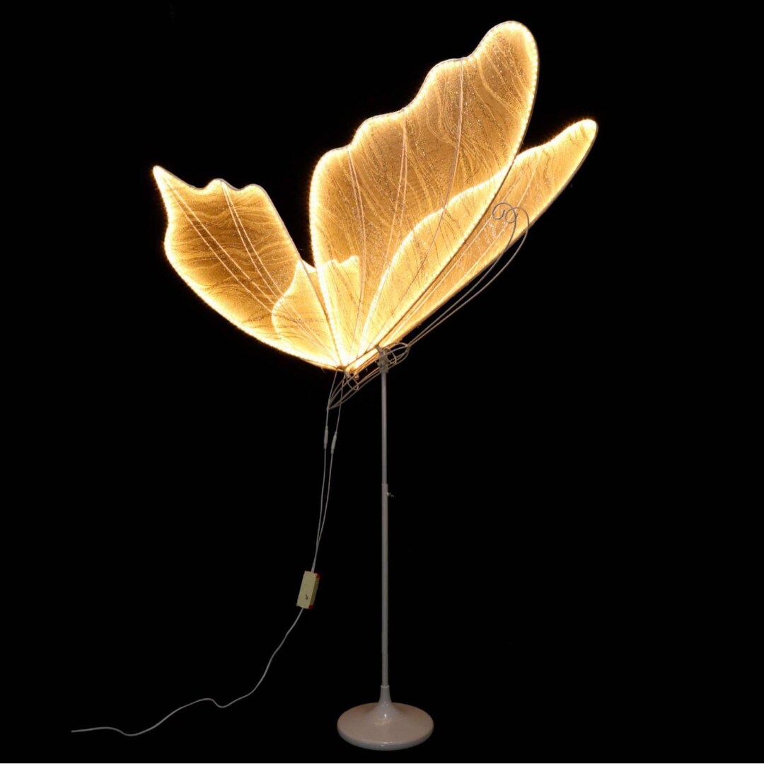 Long Butterfly Leads the Way Long Metal Stand LED Light Event ...