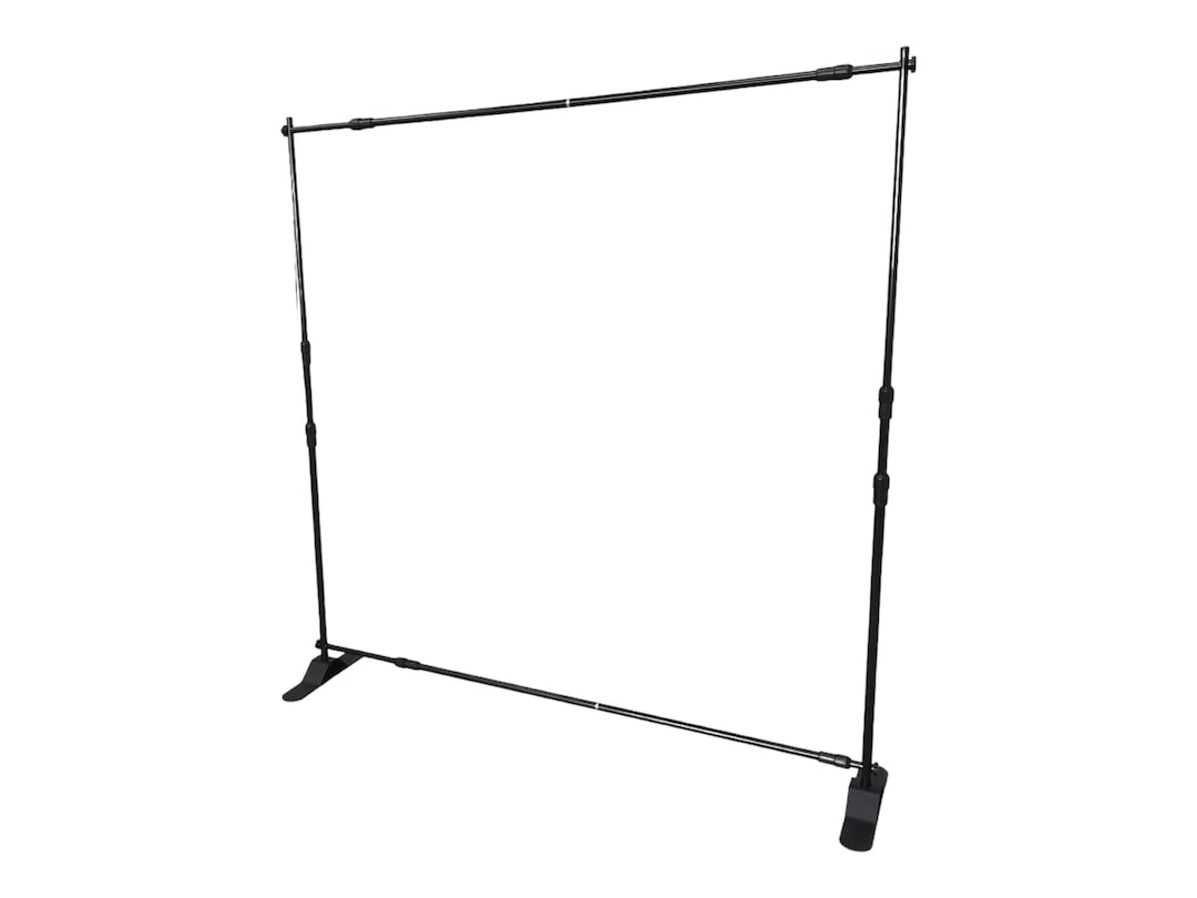 6x6 Ft /7x7 Ft /8x8 Ft Adjustable Photo Booth Panels Backdrop Stand ...