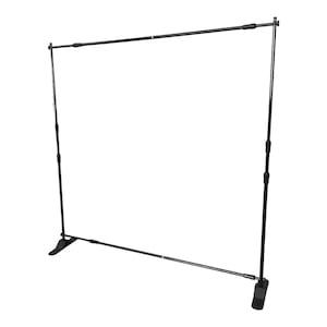 6x6 Ft /7x7 Ft /8x8 Ft Adjustable Photo Booth Panels Backdrop Stand ...