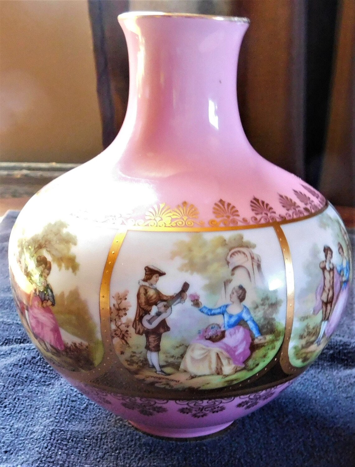 JKW Bavaria Fine Porcelain Vase - Etsy