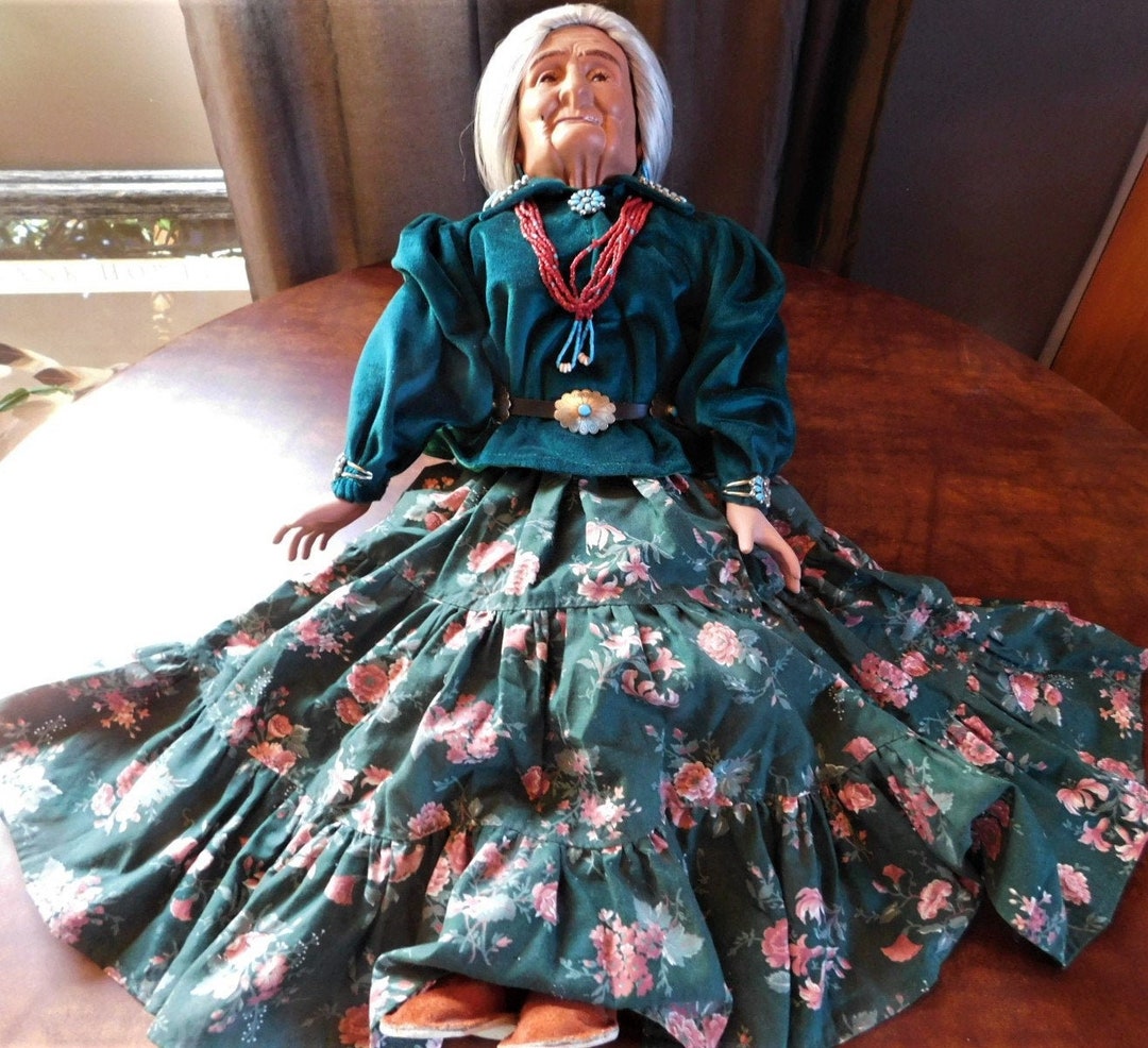 Native American Grandmother Doll - Etsy