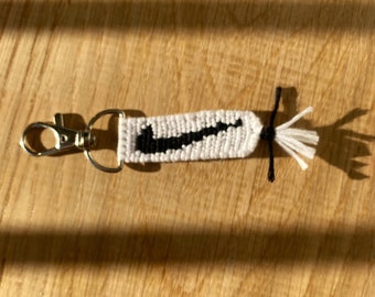 Nike Swoosh Keychain - Etsy