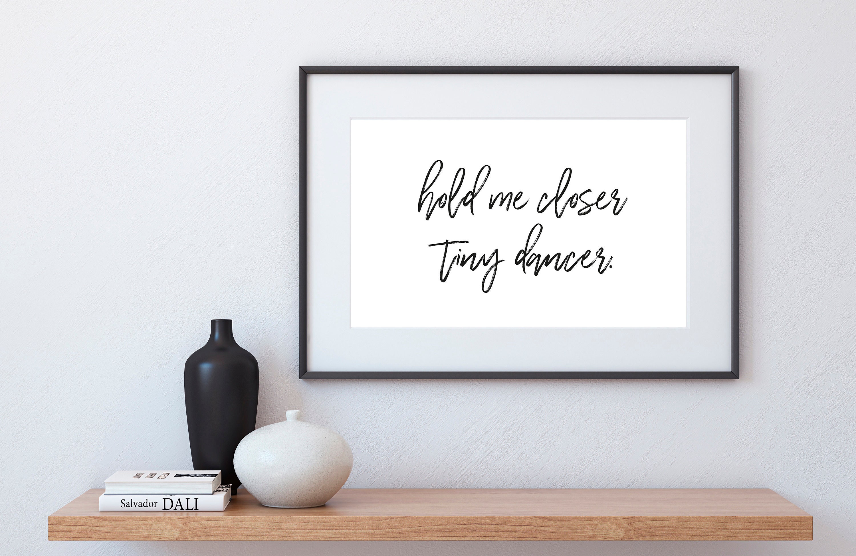 Tiny Dancer Elton John Music Lyrics Quote Wall Art Poster Etsy