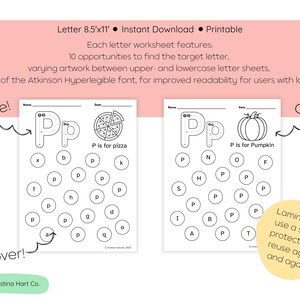 Uppercase and Lowercase Letter Identification, PRINTABLE, Homeschool ...