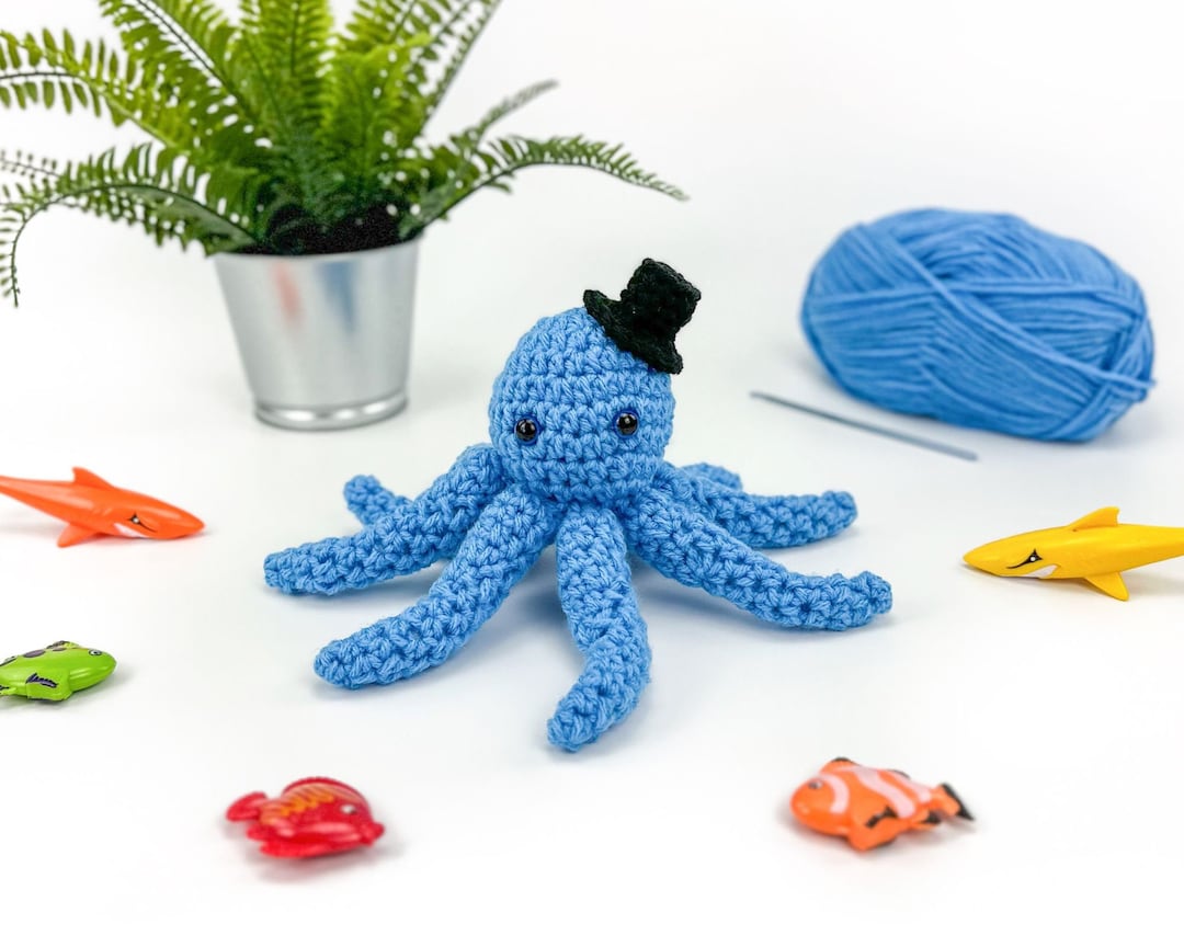 Easy Octopus Crochet Pattern | Crochet Octopus Tutorial | Crochet ...