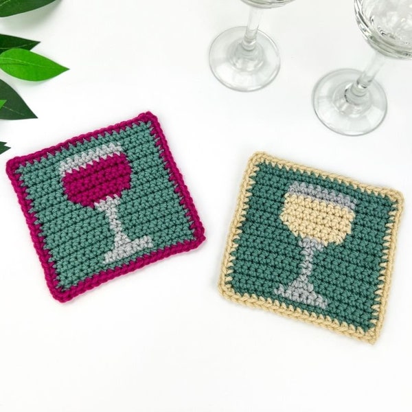 Wine Coasters - Etsy