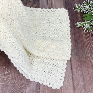 Classic Baby Blanket Crochet Pattern - Etsy