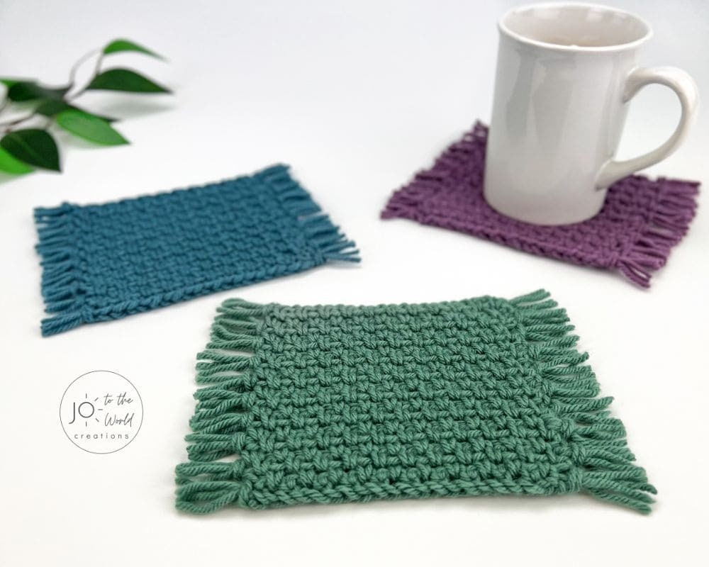 Easy Mug Rug Crochet Pattern Crochet Coaster Pattern - Etsy