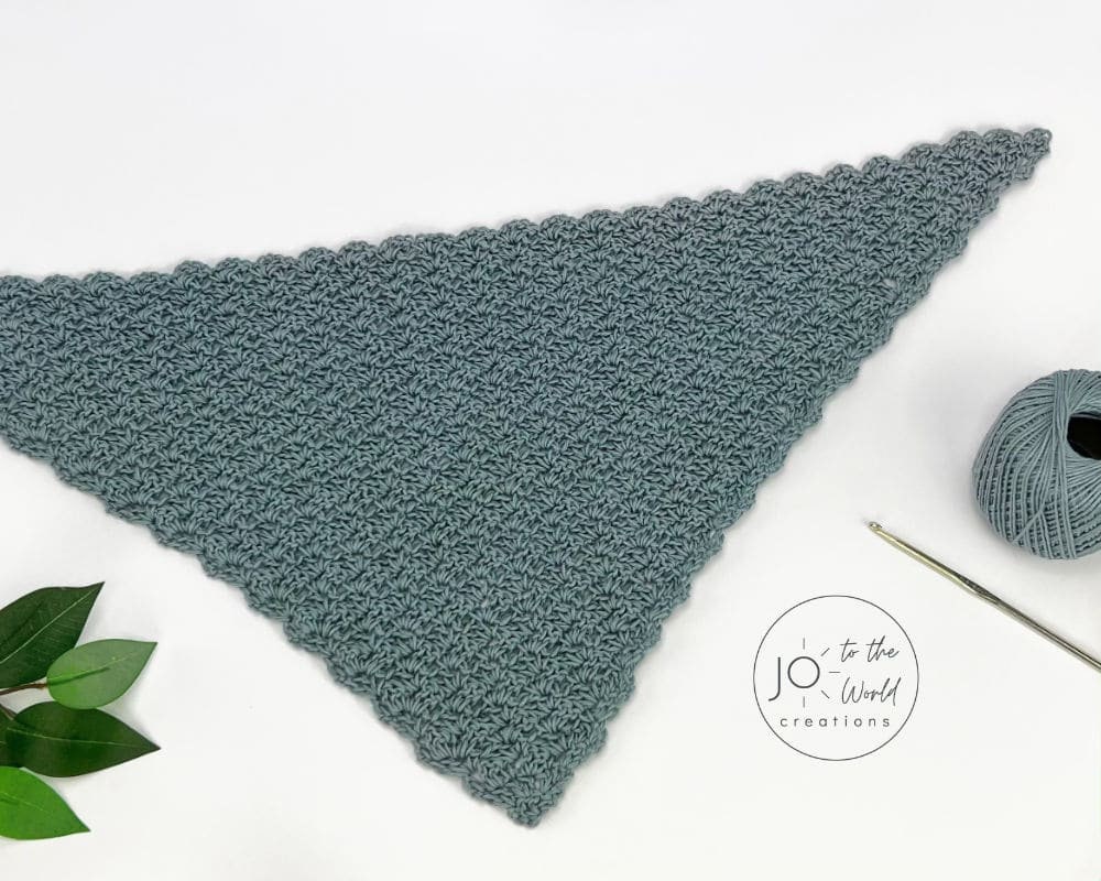 Easy Crochet Bandana Pattern - Etsy