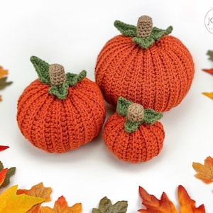 Easy Pumpkins Crochet Pattern | Crochet Pumpkin Pattern | Small Crochet ...