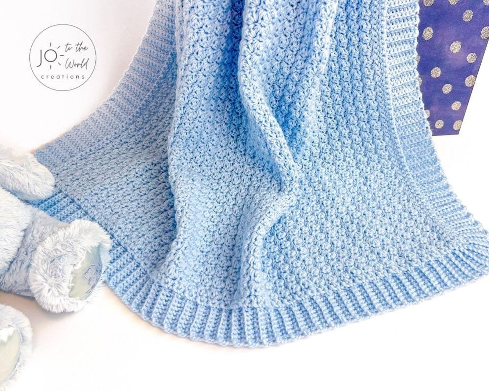 Adorable Baby Blanket Crochet Pattern - Etsy