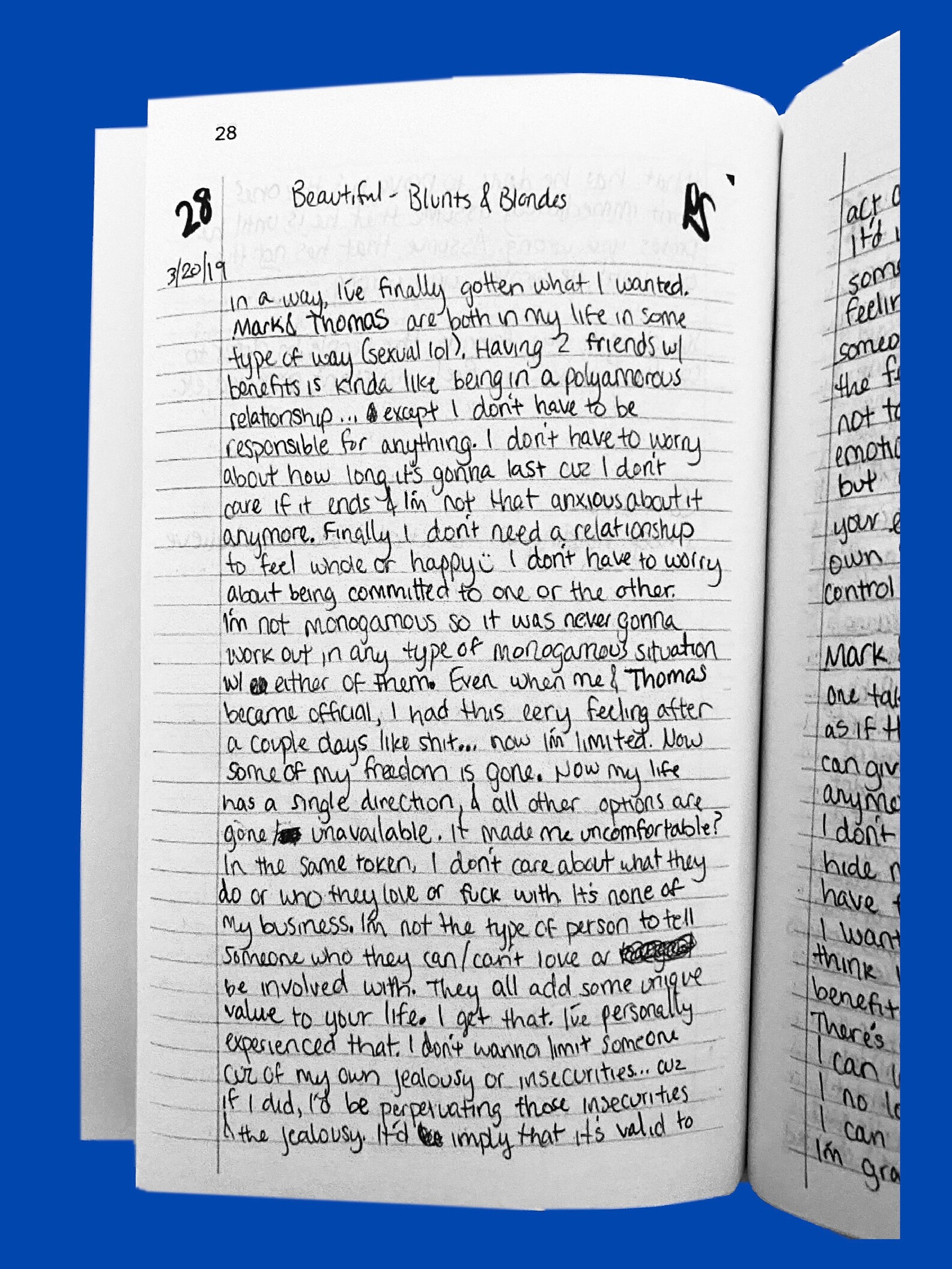 2018-2019 Used Handwritten Diary of 23-year-old Dina Lily (printed Copy ...