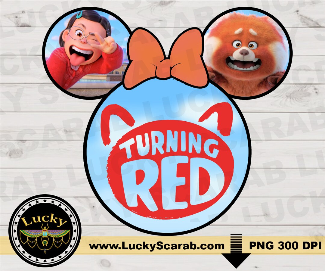 Turning Red Clipart PNG archivo digital, Turning Red PNG, Meilin, Red ...