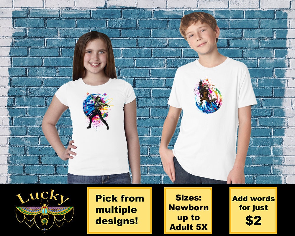 Neon Gamora Guradians of the Galaxy Digital Downloads | Etsy