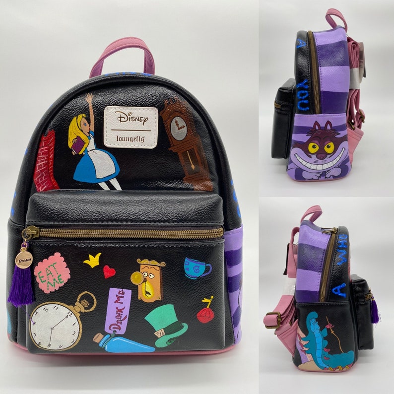 Marvel Disney Universal Gamer Loungefly Mini Backpack Custom - Etsy