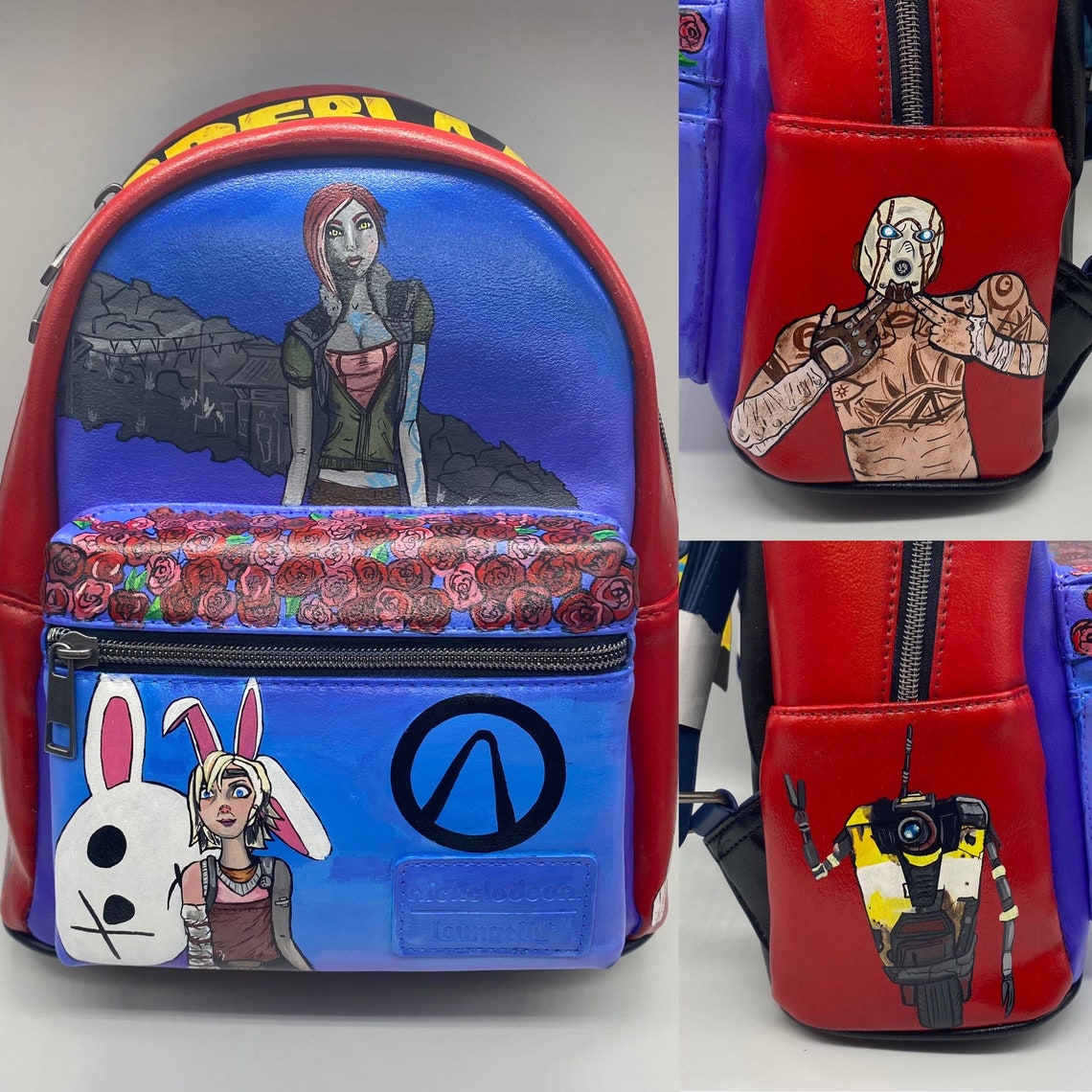 Marvel Disney Universal Gamer Loungefly Mini Backpack Custom - Etsy