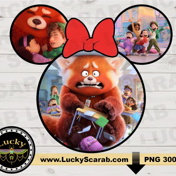 Turning Red Clipart - Etsy