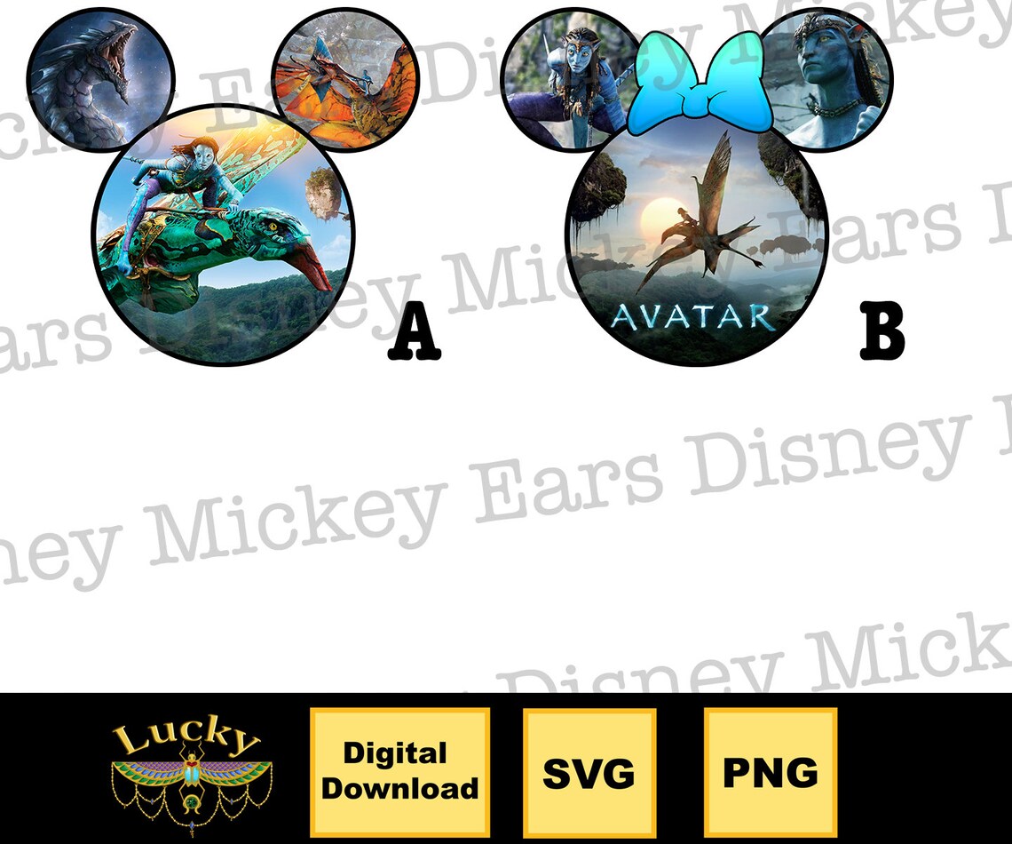 Avatar Cut File Avatar PNG Pandora Digital Downloads Avatar | Etsy