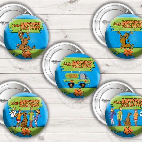 Birthday Buttons Universal Studios - Etsy