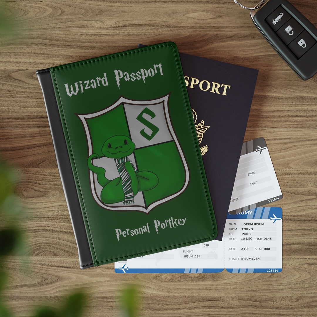 Wizard Passport Wizard School Shield, Port Key Magic, Wizard Passport ...