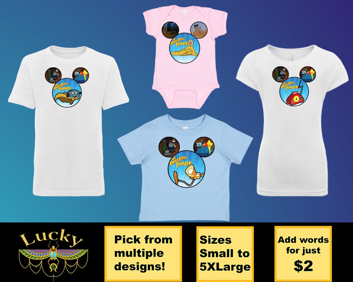 Pick From 6 Brave Little Toaster Digital Download Blanky Cut | Etsy