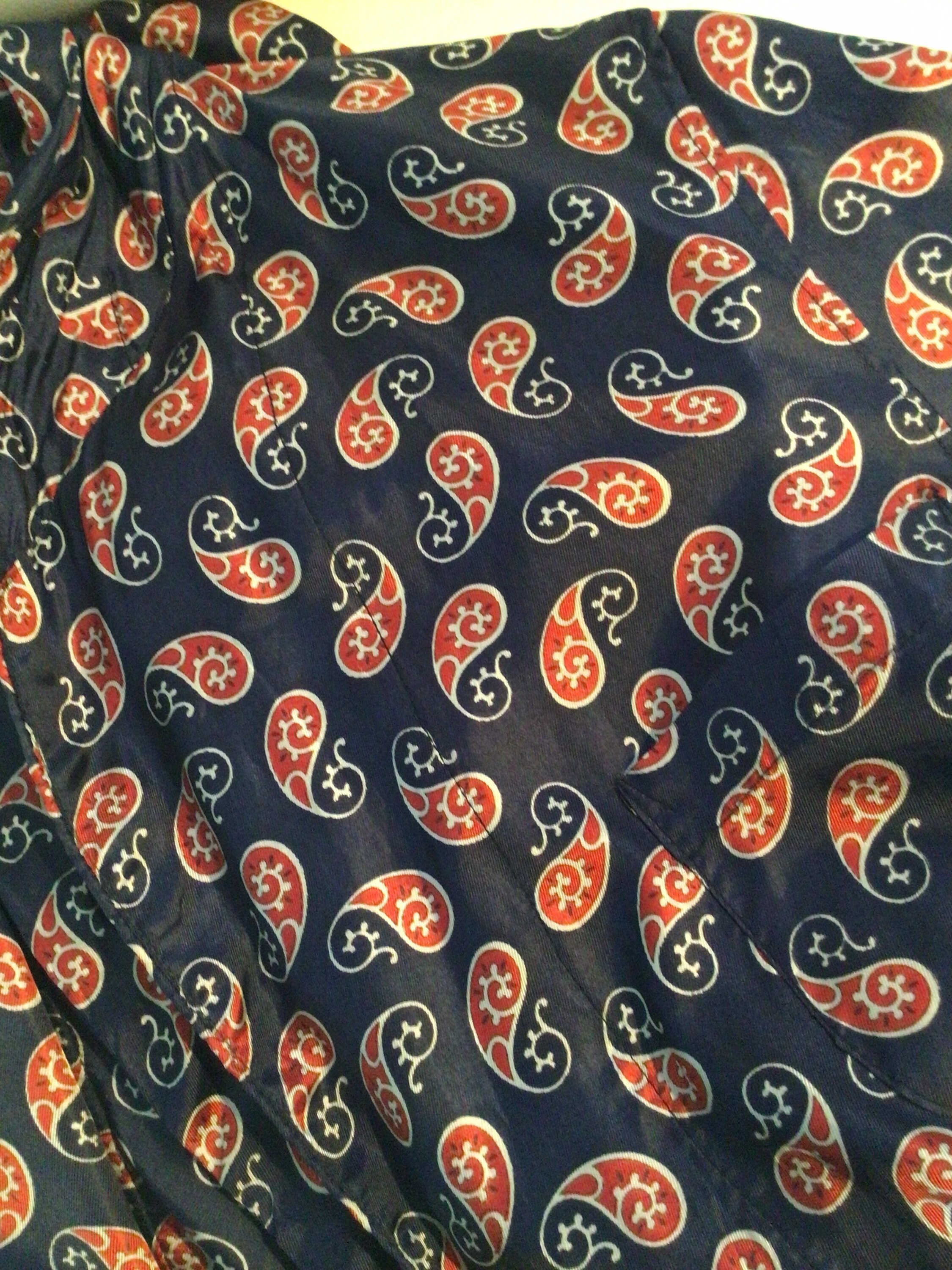 Vintage Mens Wraparound Robe Housecoat Smoking Jacket. - Etsy