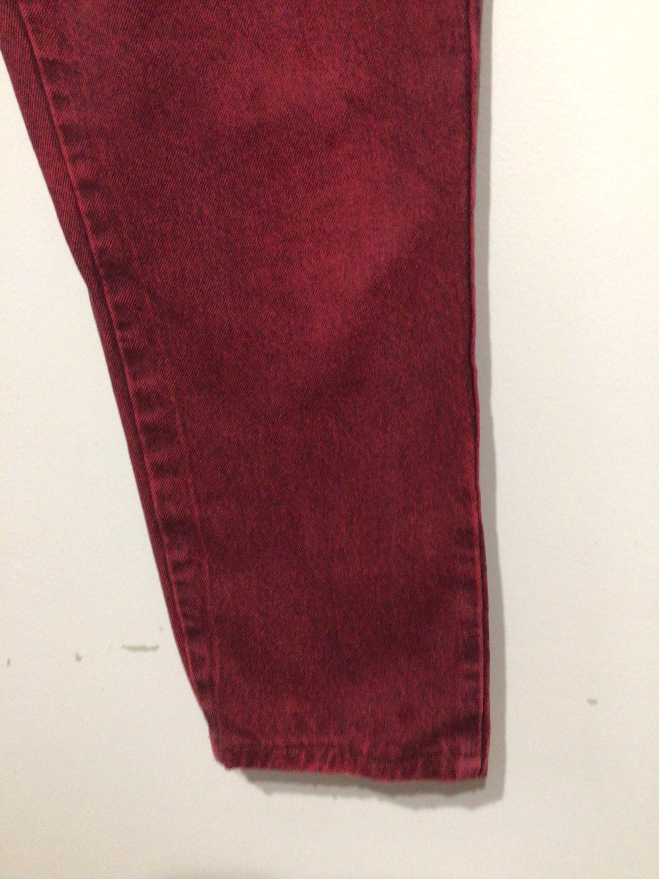 Vintage 80s burguy stonewashed women's denim jeans, cintura alta ...