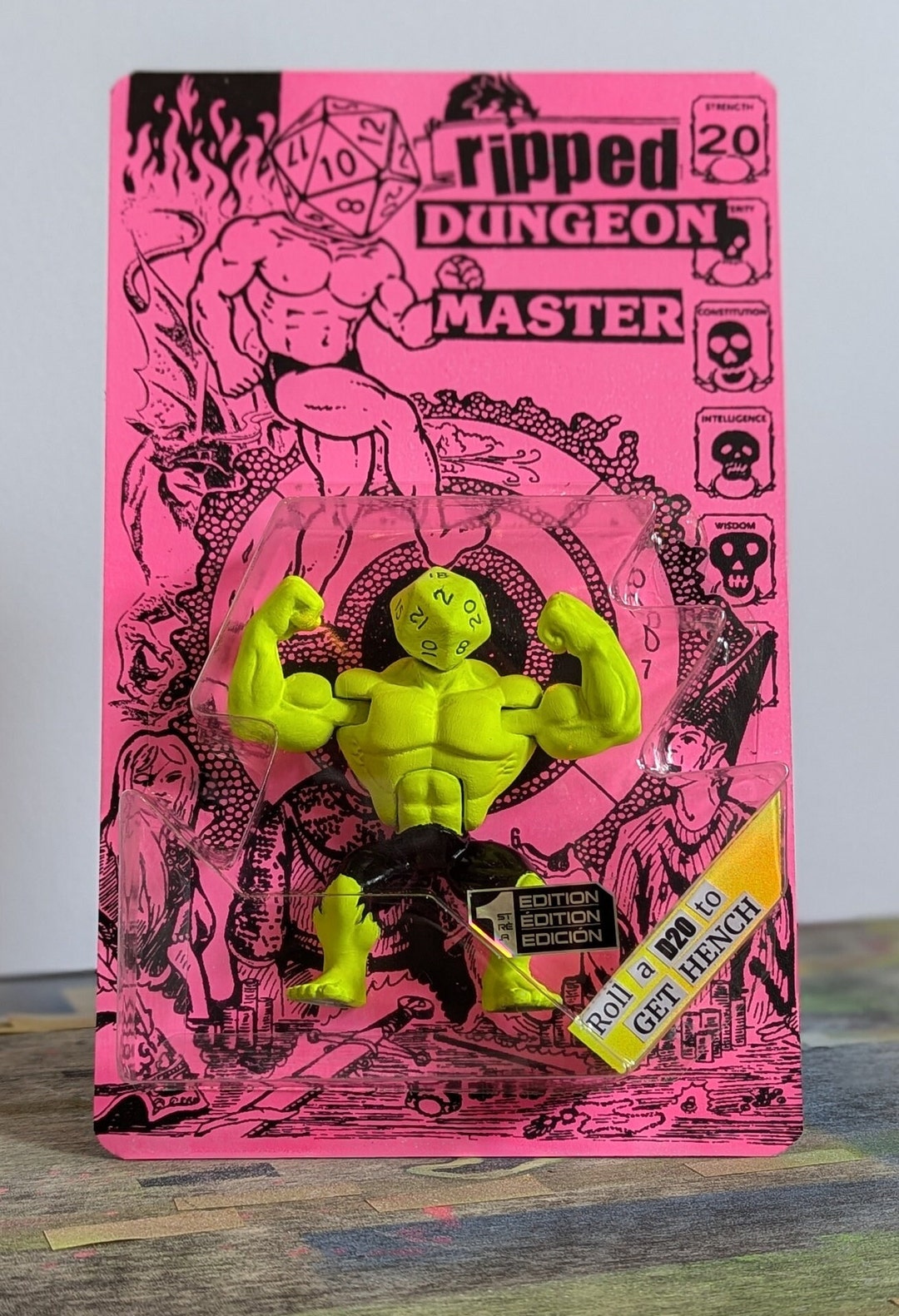 Ripped Dungeon Master Unique, Bootleg Action-figure, Original, Hand ...