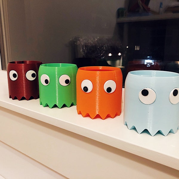 Pac Man Flower Pot - Etsy UK