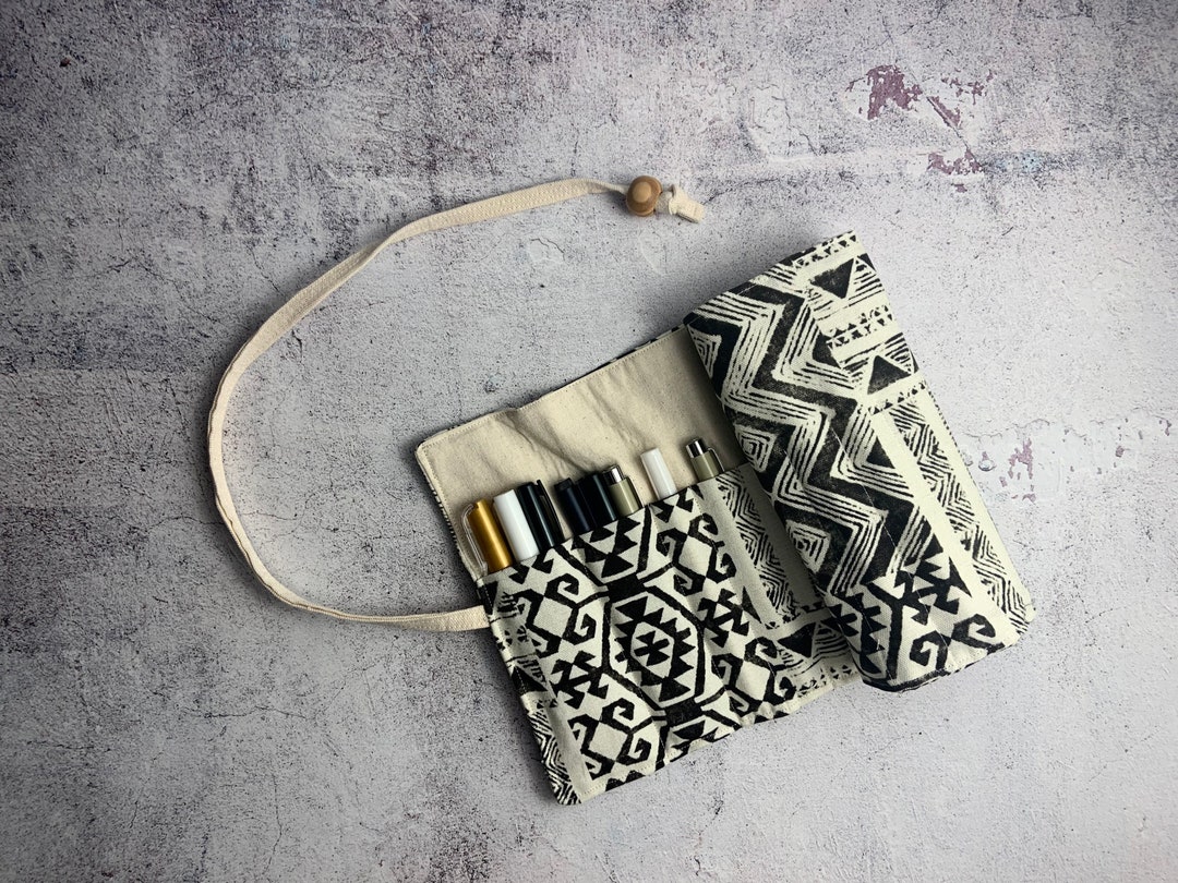 Pencil Case Roll, Pen Roller, Pen Pouch, Pen Storage, Roll up Pencil ...