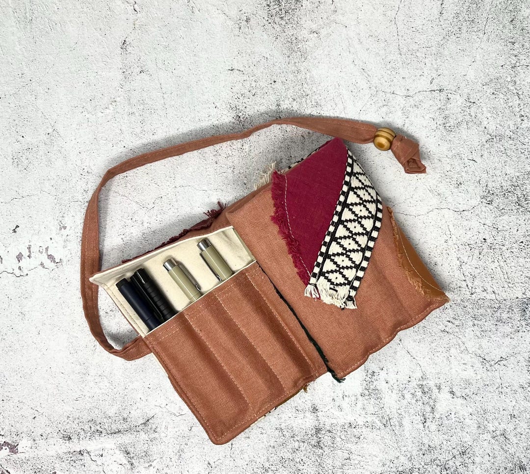 Pencil Case Roll, Pen Roller, Pen Pouch, Pen Storage, Roll up Pencil ...