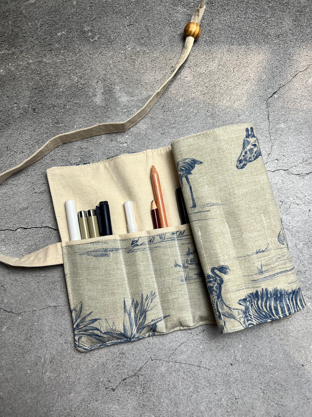 Pencil Case Roll, Pen Roller, Pen Pouch, Pen Storage, Roll up Pencil ...