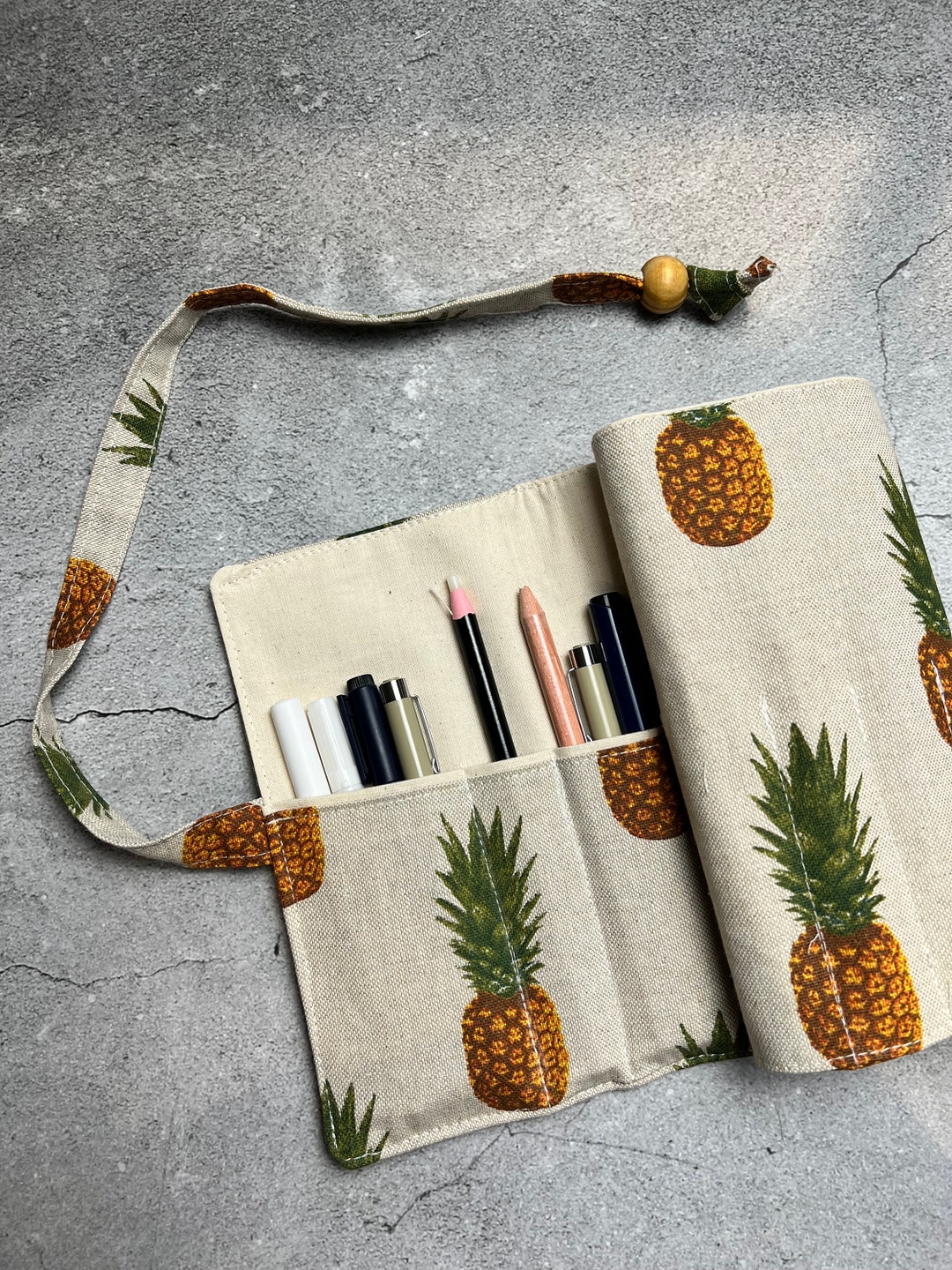 Pencil Case Roll, Pen Roller, Pen Pouch, Pen Storage, Roll up Pencil ...