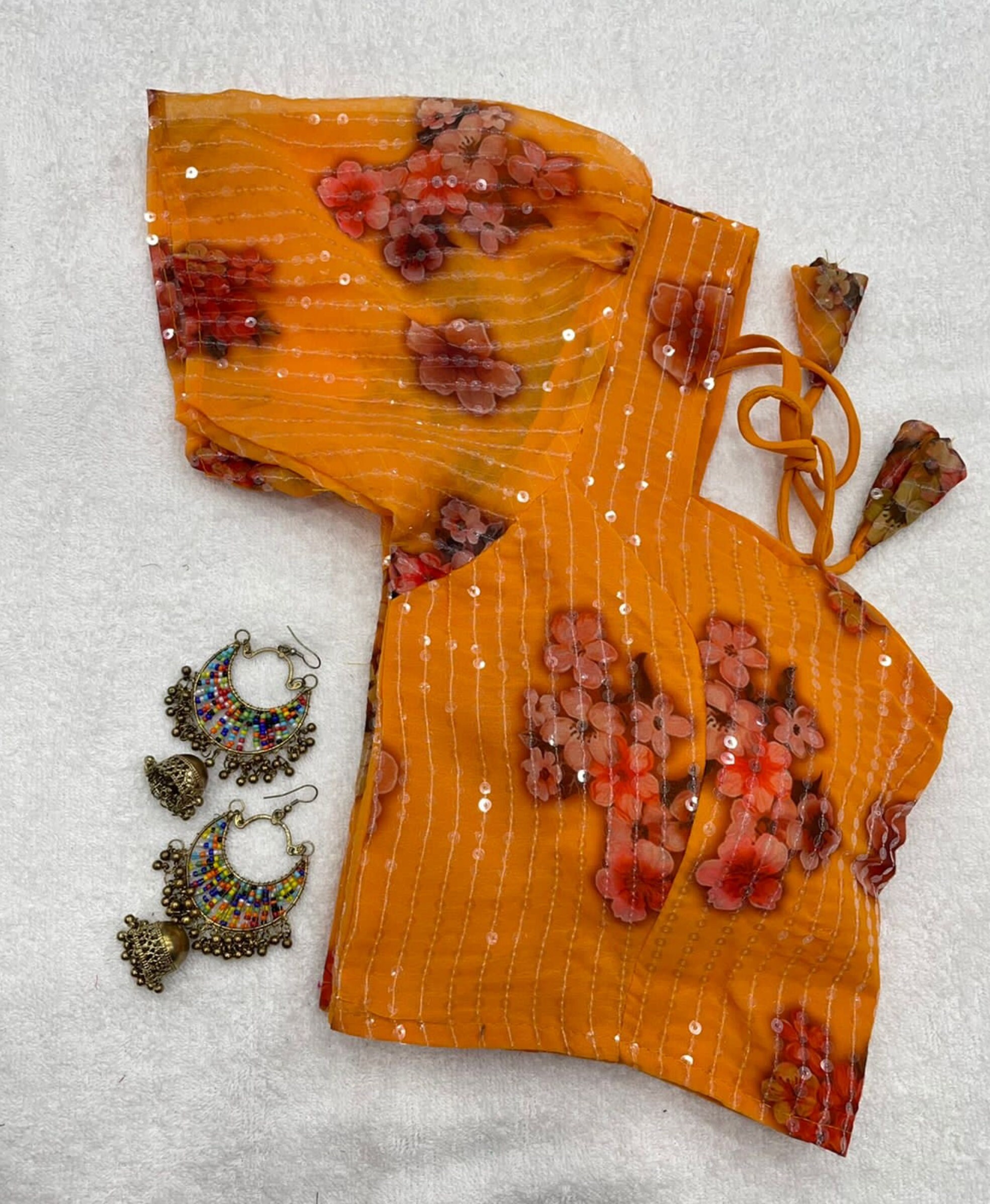 Saree Blouse Indian Blouse Mirror Work Saree Blouse Skirt Blouse Saree ...